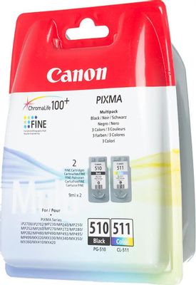 Картридж Canon PG-510/CL-511, многоцветный / черный / 2970B010 – купить ...