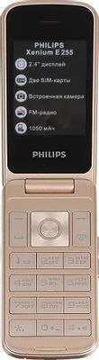 Обзор товара сотовый телефон Philips Xenium E255, черный(восстановленный) (M00233649) в интернет ...
