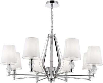 Характеристики Люстра MAYTONI Stein MOD038PL-08CH, 8 х 28 Вт, черный (1706835) смотреть в СИТИЛИНК