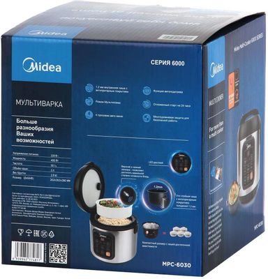 Инструкция, руководство по эксплуатации для мультиварка Midea MPC-6030 ...