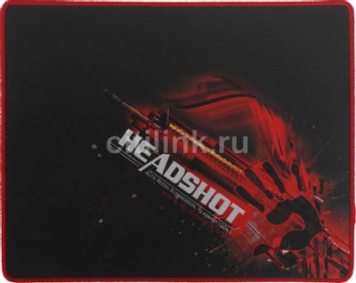 Коврик для мыши A4TECH Bloody B-071 (M) черный/рисунок, текстиль ...