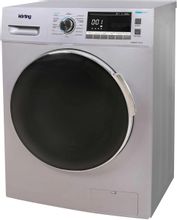 Стиральная машина Korting KWM 49IT1470 S, с фронтальной загрузкой, 7кг, 1400об/мин, инверторная ...