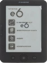 Обзор товара электронная книга Digma e6, 6", черный (648679) в интернет ...