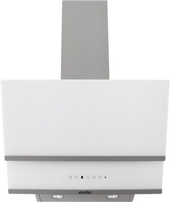 Обзор товара вытяжка каминная Simfer 8668SM, белый стекло, кнопочное ...