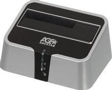 Док-станция для HDD AgeStar 3UBT2, серебристый – купить в Ситилинк | 581225