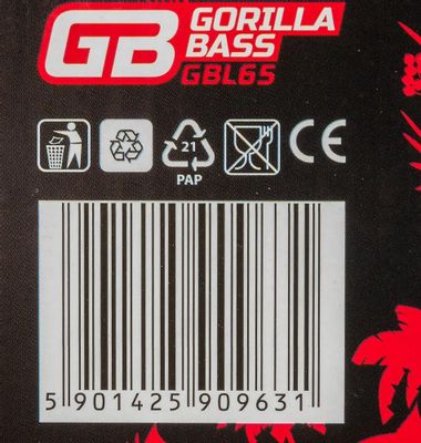 Колонки автомобильные Kicx Gorilla Bass GBL65, 16.5 см (6 1/2 дюйм.), комплект 2 шт. [2012624 ...