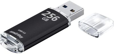 Обзор товара флешка USB SMARTBUY V-Cut 256ГБ, USB3.0, черный [sb256gbvc ...