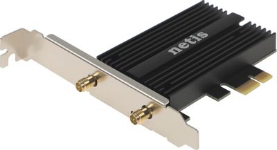 Характеристики Wi-Fi + Bluetooth адаптер Netis F1 PCI Express (2048973) смотреть в СИТИЛИНК