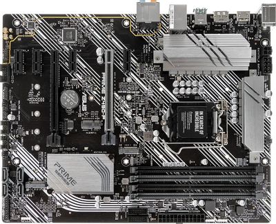 Материнская плата ASUS PRIME Z490-P, LGA 1200, Intel Z490, ATX, Ret ...