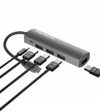 Хаб (разветвитель) PALMEXX PX/HUB-077, серый – купить в Ситилинк | 1922339