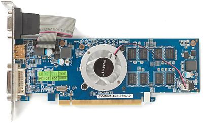 Характеристики Видеокарта GIGABYTE AMD Radeon HD 6450 1ГБ DDR3, Low ...