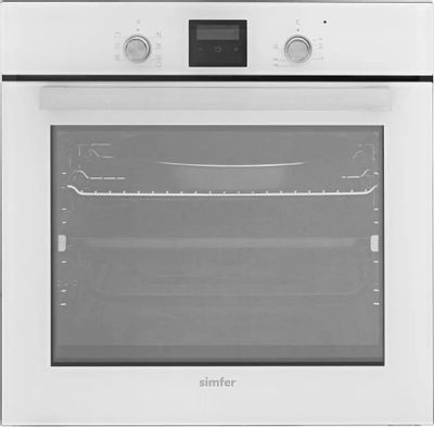 Обзор товара духовой шкаф Simfer B6EC58016, белый/черный (1808534) в интернет-магазине СИТИЛИНК