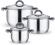 Аксессуары для набор кастрюль LARA Калипсо LR02-130, 6 предметов ...