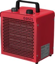 Электрическая тепловая пушка OASIS TPK-30, 3кВт, красный – купить в Ситилинк | 1895490