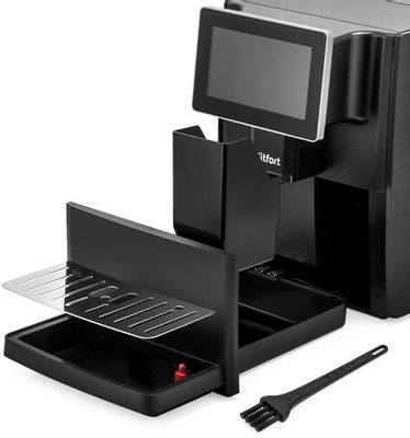 Кофемашина KitFort КТ-7374, черный – купить в Ситилинк | 2000015