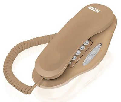 Характеристики Проводной телефон BBK BKT-104 RU, коричневый (622987) смотреть в СИТИЛИНК
