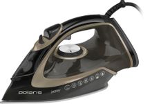 Утюг Polaris PIR 2821AK, 2800Вт, черный/золотистый – купить в Ситилинк ...