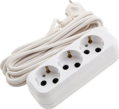 Характеристики Сетевой удлинитель СИБРТЕХ 96067, 5м, белый (1884140 ...