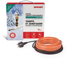 Обзор товара кабель греющий Rexant 51-0606 для труб оранжевый (1775526) в интернет-магазине СИТИЛИНК