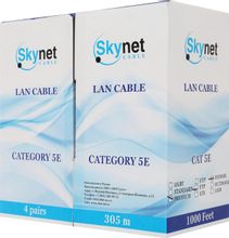 Кабель SKYNET CSP-FTP-4-CU FTP, кат.5E, 305м, 4 пары, медь, одножильный ...