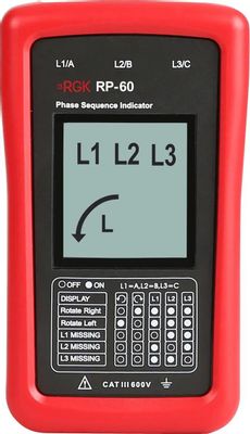 Характеристики Индикатор чередования фаз RGK RP-60 [755214] (1926105) смотреть в СИТИЛИНК