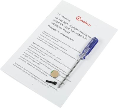 23.8" Монитор PINEBRO MF-2403D, 1920x1080, IPS, 75Гц, 1хHDMI, 1хDP ...