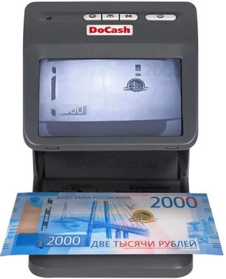 Аксессуары для детектор банкнот DoCash mini IR/UV/AS просмотровый мультивалюта (1391926) купить ...