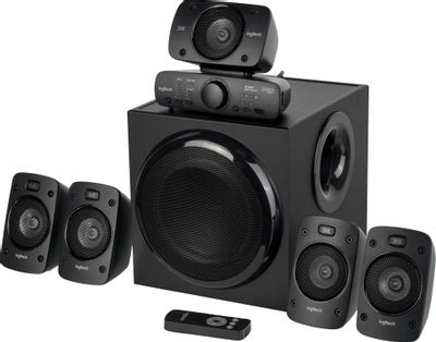 Колонки Logitech Z906, 5.1, черный [980-000468] – купить в Ситилинк ...