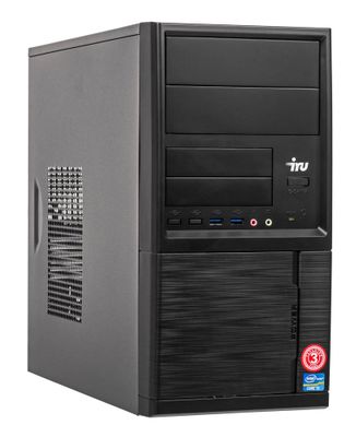Компьютер iRU Office 313, Intel Core i3 10100, DDR4 8ГБ, 240ГБ(SSD ...