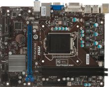 Характеристики Материнская плата MSI H61M-P20 (G3), LGA 1155, Intel H61 ...