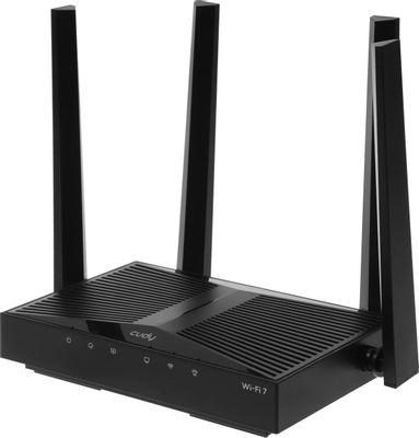 Wi-Fi роутер CUDY WR3600, Wi-Fi 6, BE3600, 2.4/5ГГц, 4 LAN, черный ...