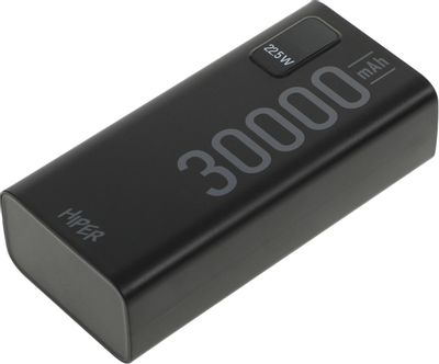 Внешний аккумулятор (Power Bank) HIPER EP, 30000мAч, черный [ep 30000 ...