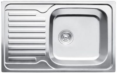 Кухонная мойка KAISER KSS, нержавеющая сталь, 52см х 80см, сталь [kss ...