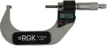Микрометр цифровой RGK MC-100, 75-100 мм, разм.шага:0.001мм [757058] – купить в Ситилинк | 2025304