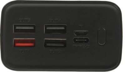 Внешний аккумулятор (Power Bank) HIPER EP, 30000мAч, черный [ep 30000 ...