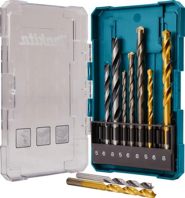 Обзор товара набор сверл Makita D-71962, по дереву/металлу/бетону ...
