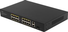 Коммутатор CUDY FS1018PS1, неуправляемый – купить в Ситилинк | 1989533