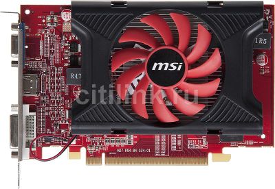 Видеокарта MSI AMD Radeon HD 6670 1ГБ DDR3, oem [r6670-md1gd3 bulk ...