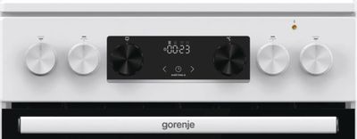 Электрическая плита Gorenje GEC5C42WG, стеклокерамика, без крышки ...