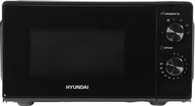 Характеристики Микроволновая печь Hyundai HYM-M2045, 700Вт, 20л, черный ...
