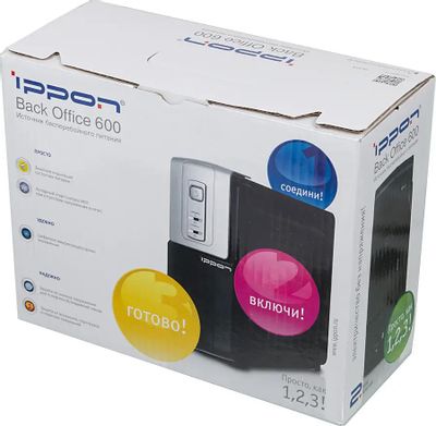 ИБП Ippon Back Office 600, 600ВA [74263] – купить в Ситилинк | 74263