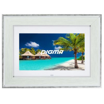 Характеристики Цифровая фоторамка Digma PF-105MS, 10.1", белый [pf105ms ...