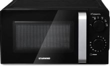 Микроволновая печь StarWind SMW2520, 700Вт, 20л, черный /серебристый ...