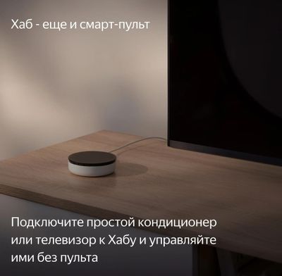 Центр управления ЯНДЕКС Хаб Y7.5-S2C, белый [yndx-00510] – купить в ...