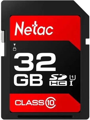 Карта памяти SDHC UHS-I U1 NETAC P600 32 ГБ, 80 МБ/с, Class 10 ...