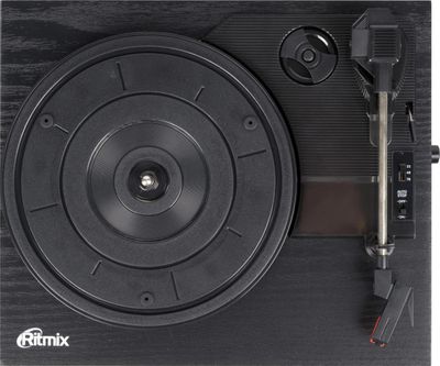 Виниловый проигрыватель Ritmix LP-240, частично автоматический, черный ...