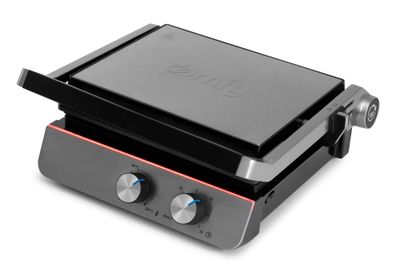 Электрогриль DOMFY Metal DSM-EG502, черный и серебристый – купить в ...