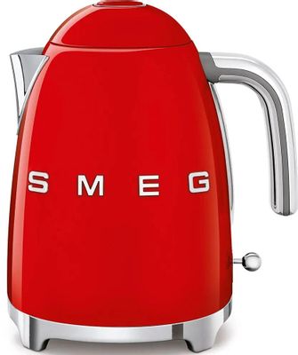 Чайник электрический SMEG KLF03RDEU, 2400Вт, красный и серебристый ...