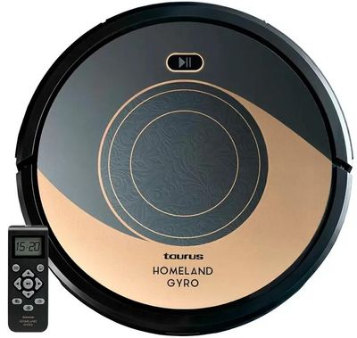 Характеристики Робот-пылесос TAURUS Homeland Gyro, 11.4Вт, черный ...