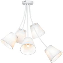 Характеристики Люстра LUSSOLE GRLSP-8267, 5 х 11 Вт, белый/белый ...